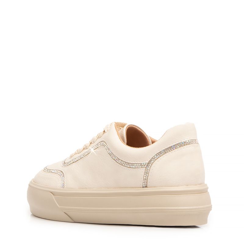 Tênis Off White Strass