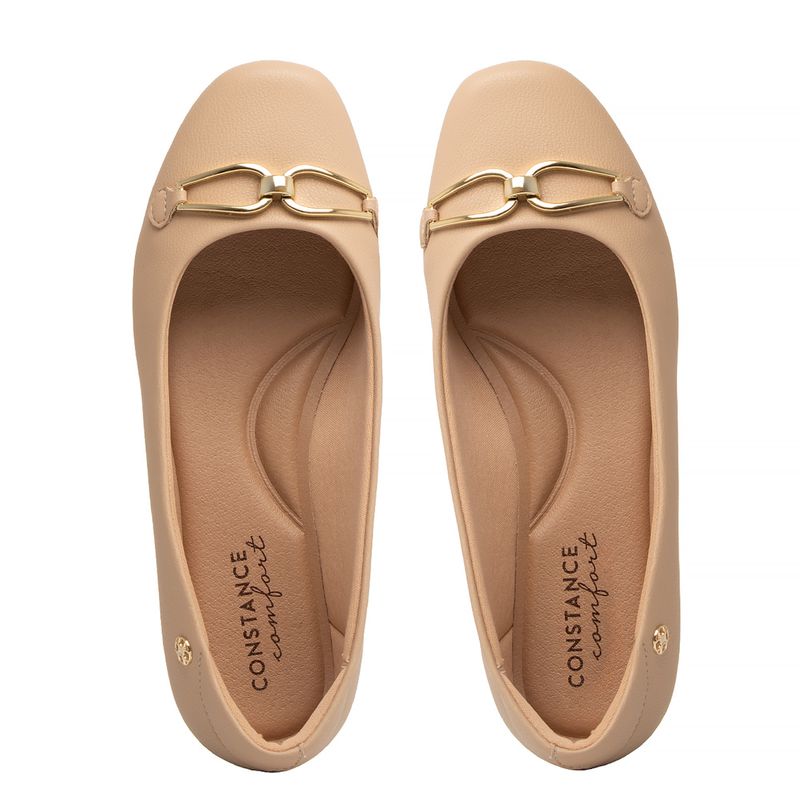 Sapatilha Bege Comfort Bridão